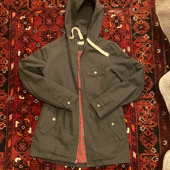 Bridge & Burn | Jackets & Coats | Bridge Burn Rain Jacket Dark Navy ...